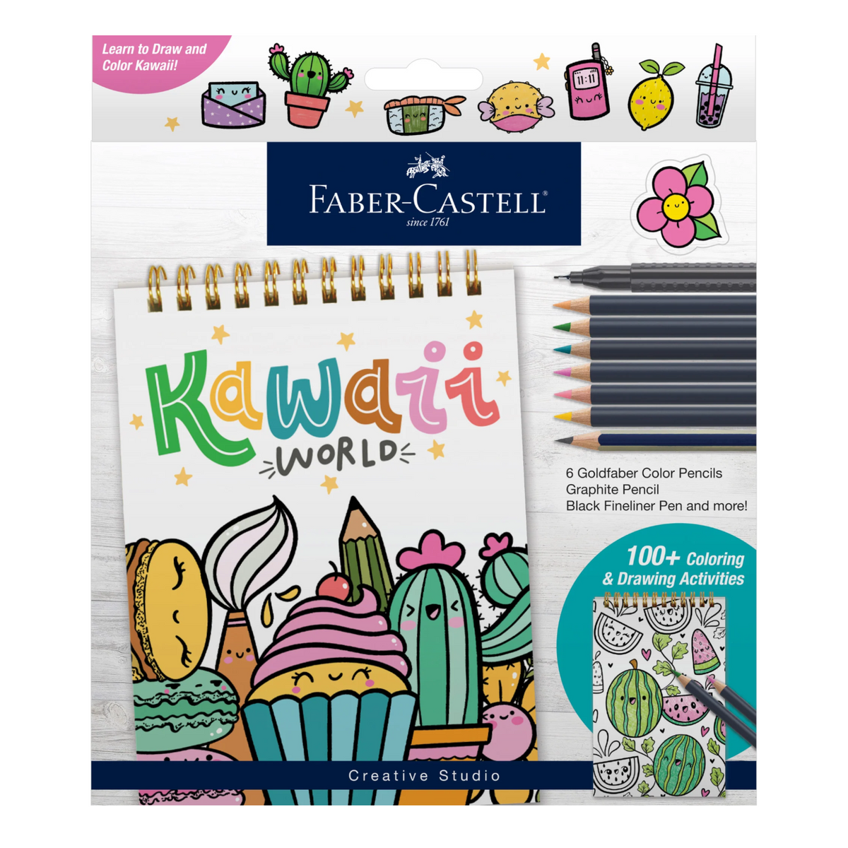 Faber Castell Set para Dibujar Kawaii World / Mundo Kuwaii – Faber ...