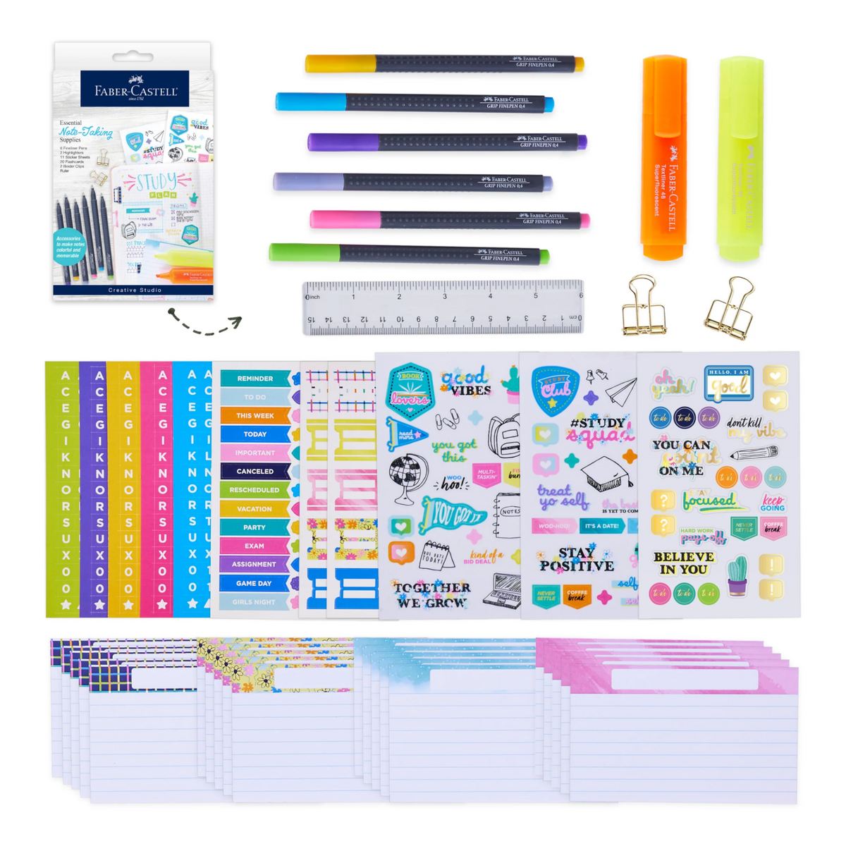 Faber Castell Kit Esencial Para Tomar Notas y Apuntes – Faber Castell ...