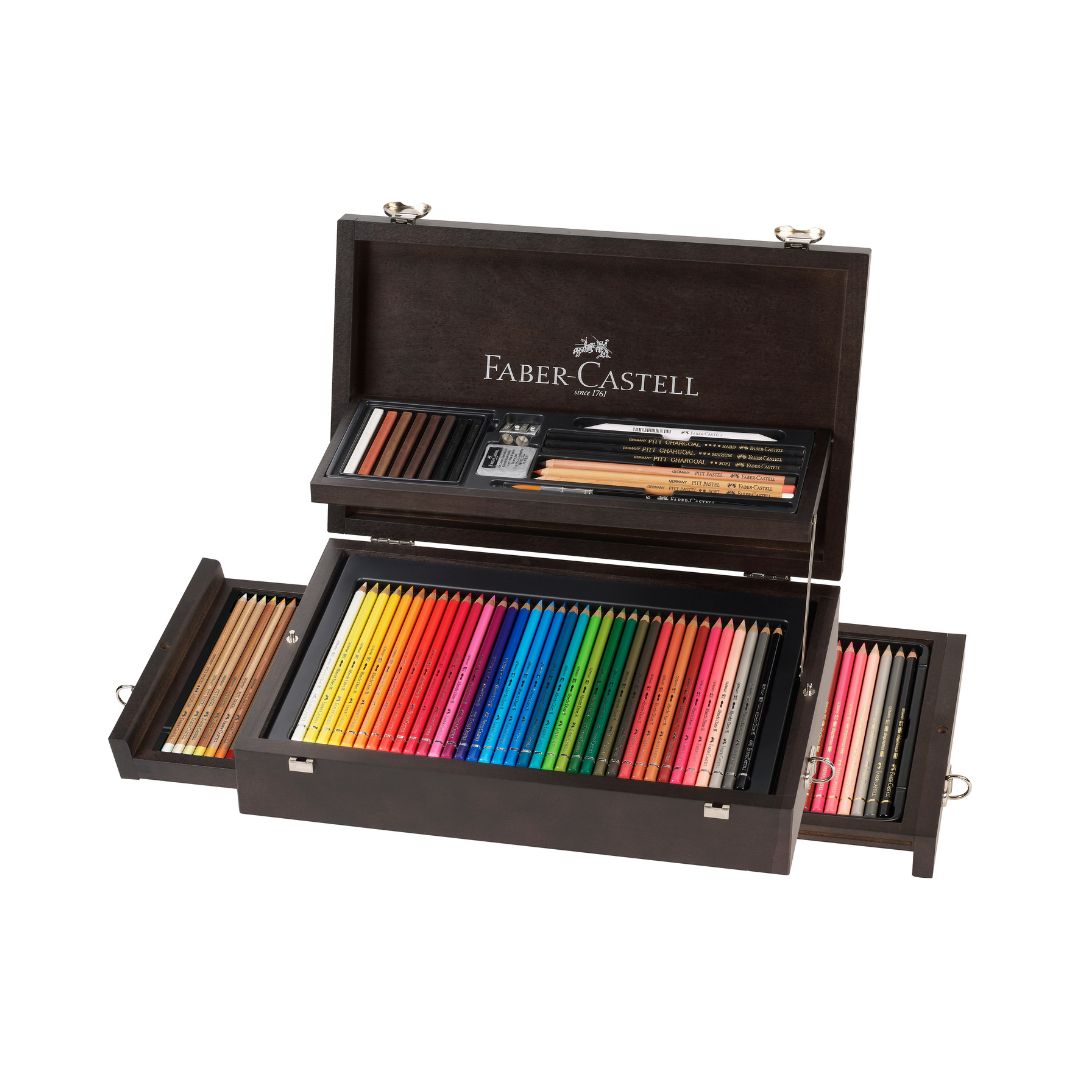 Faber Castell Art & Graphic Collection. Estuche de Madera x 125 – Faber ...