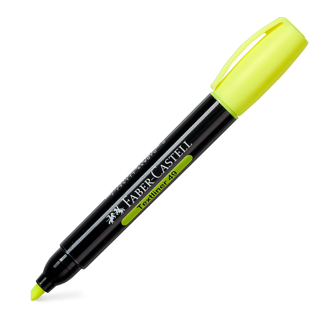 Faber Castell Resaltador Textliner 49 Amarillo x 12 – Faber Castell Mexico