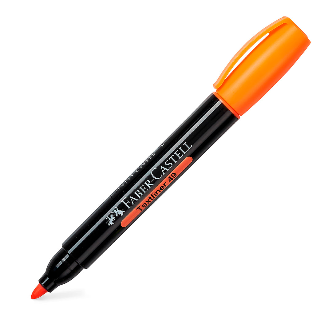 Faber Castell Resaltador Textliner 49 Naranja x 12 – Faber Castell Mexico